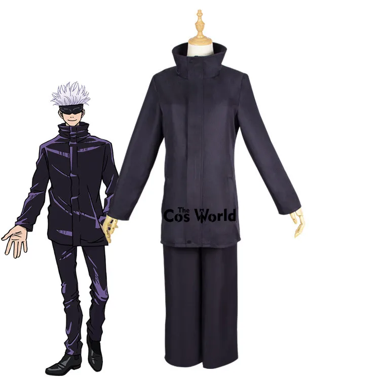 Jujutsu Kaisen Gojo Satoru Japanese School Uniforms Hoody Pants Outfit ...