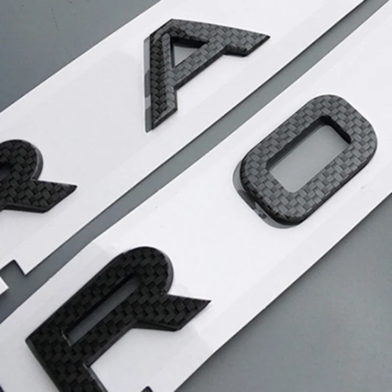 Car Styling Hood Trunk Logo Badge Sticker Letters Emblem for RANGE ...