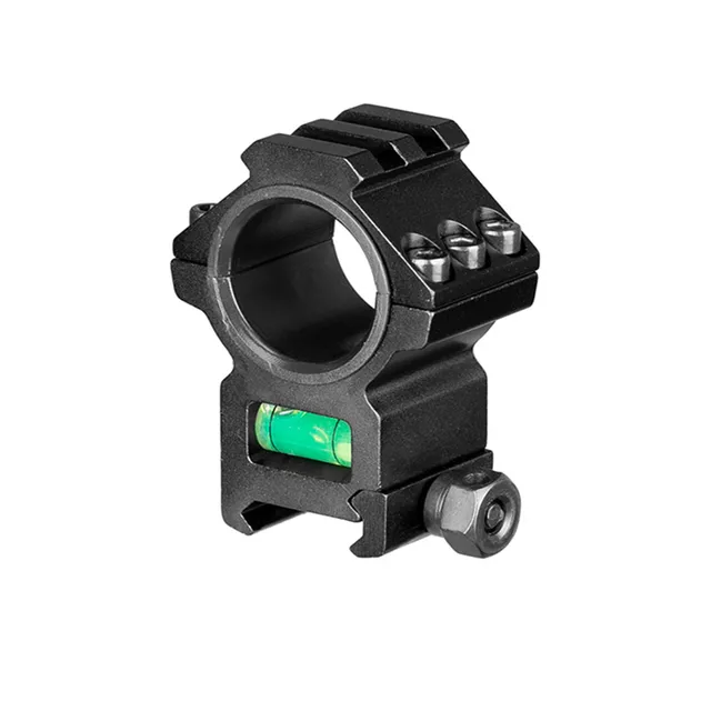 Fire Wolf Rifle Scope Mount 25.4mm-30mm Ring with Bubble Level Fits 21 ...