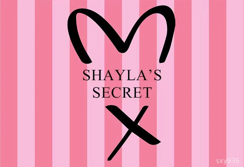 Victoria Secret Striped Logo Wallpaper