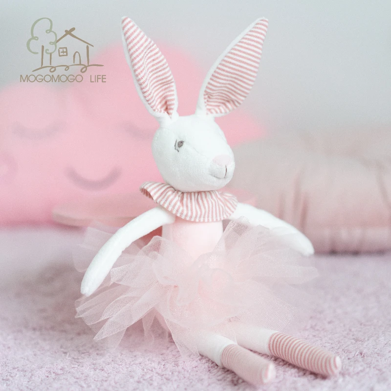 Stuffed Plush Animals Girl Kid | Stuffed Baby Ballerina Rabbit - Plush ...