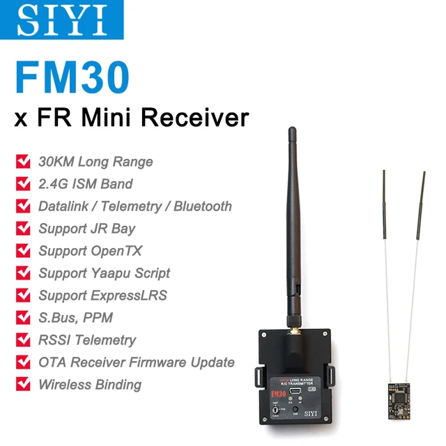 SIYI FM30 Long Range Radio Module Transmitter Datalink Telemetry ...