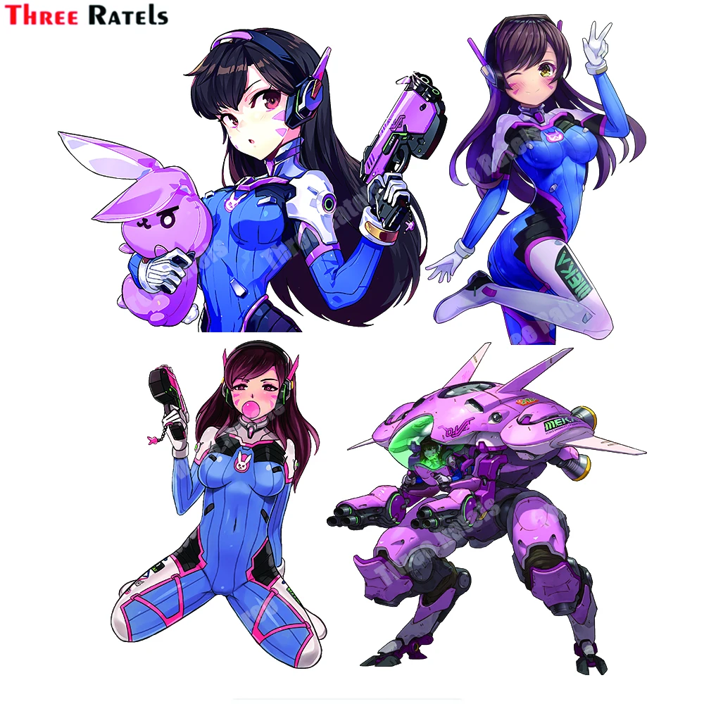 Three Ratels D144 DVa Portrait For Jeep Window Sticker Car Decals Auto ...