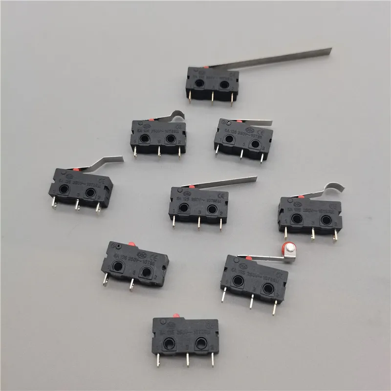 5Pcs-Mini-Micro-Limit-Switch-NO-NC-3-Pins-PCB-Terminals-SPDT-5A-125V ...