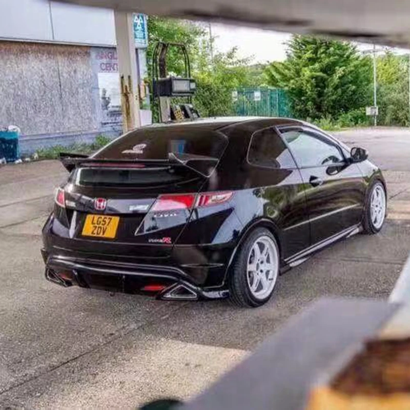 Carbon Wing Lip For Civic Fn2 (2007-2011) Type R Seeker Carbon Fiber ...