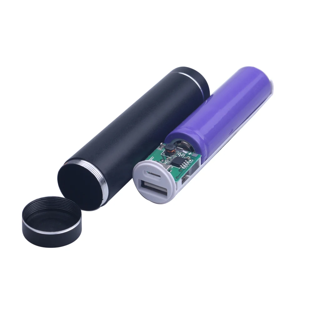 Metal-External-USB-5V-1A-DIY-Case-Battery-Storage-Case-Power-Bank-Suit ...