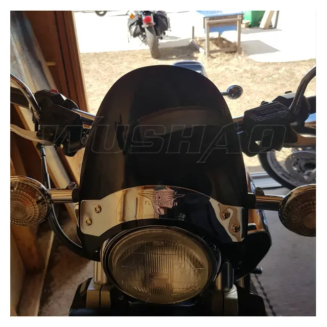 Windshield Windscreen For 2011- 2019 Triumph Bonneville 1200 Bobber ...