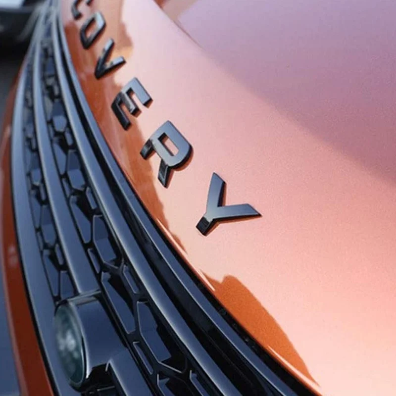 3D Letter DISCOVERY Car Rear Front Badge Emblem Decal Sticker for Land ...