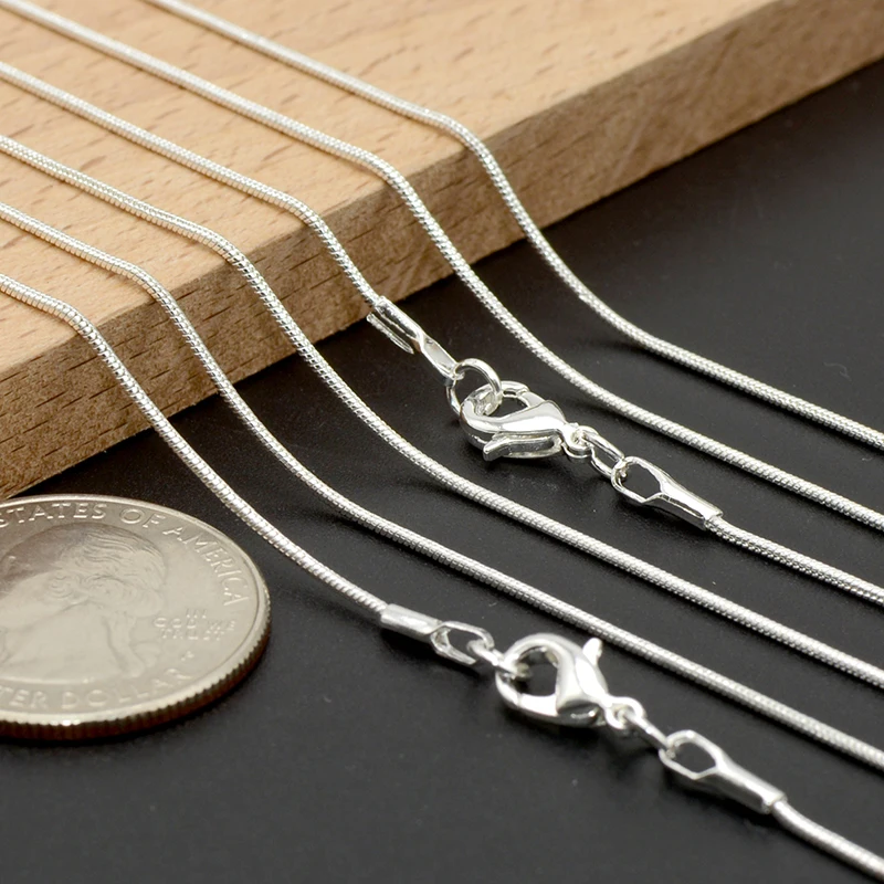 Sterling silver snake chain wholesale store