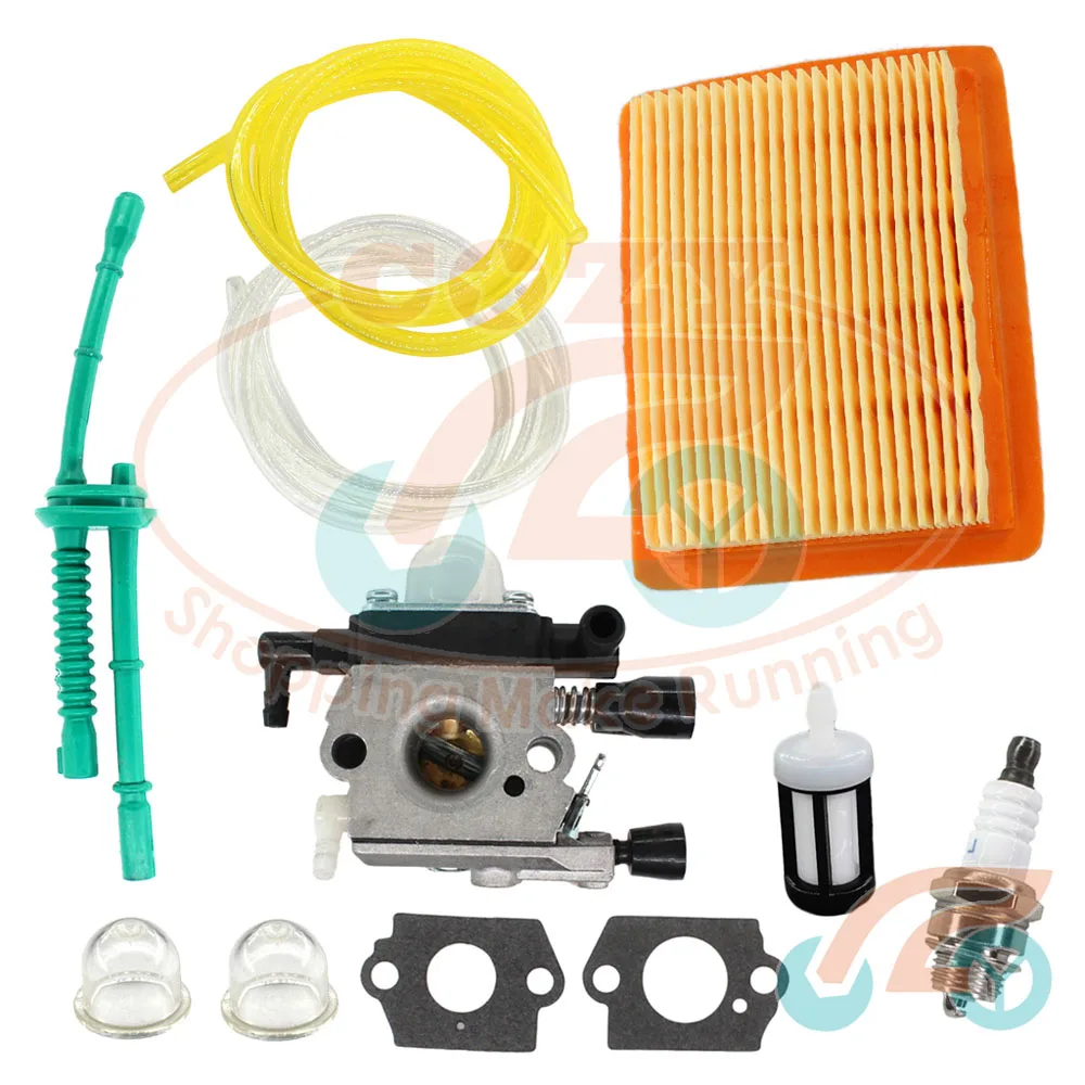 Carburetor Air Filter Kit For Stihl MM55 MM55C 4601 120 0600 Zama C1Q ...
