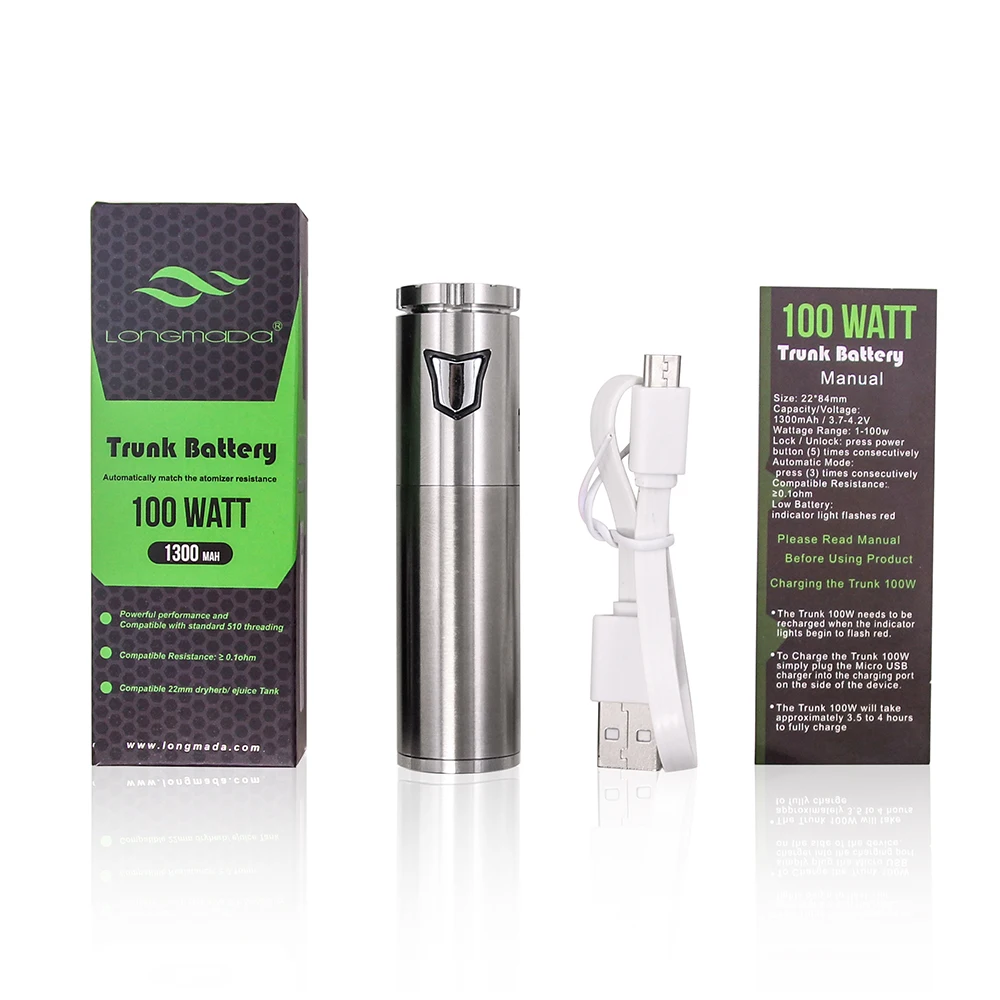 Longmada Motar Quartz Coilless Vape Pen Kit Wax Shisha Dab Glass ...