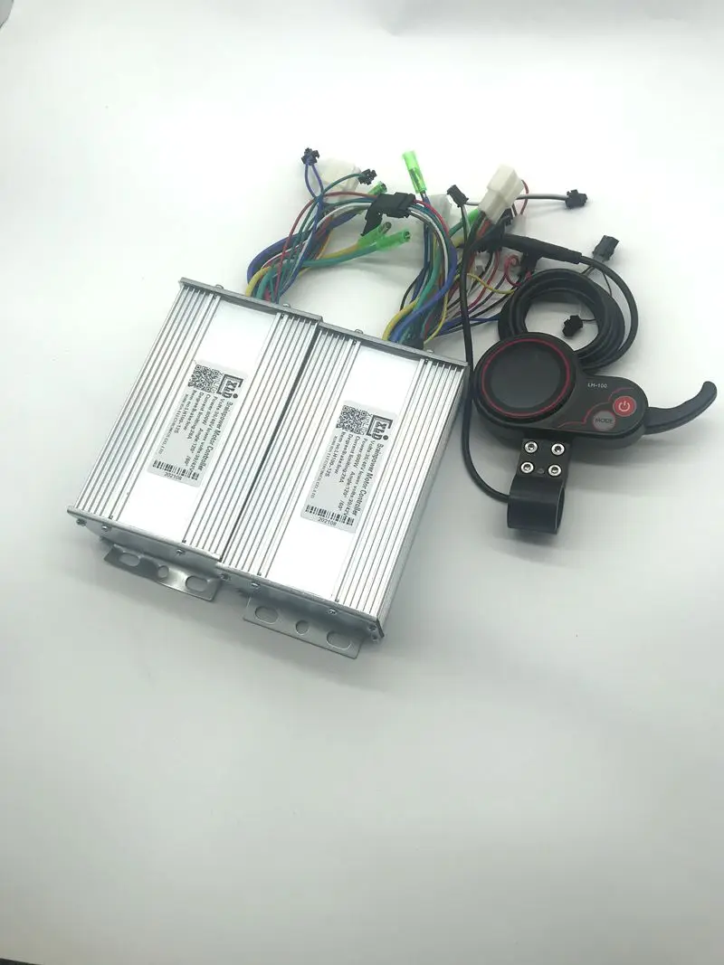 36V 48V 60V 500W 600W Electric Bicycle Controller And LH100 LCD Display ...