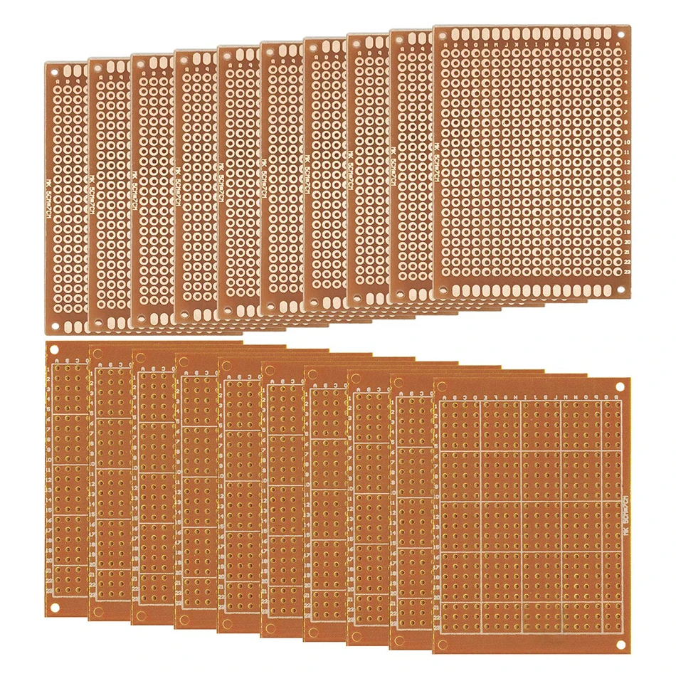 Kupfer-Perfboard-10-PCS-Papier-Verbund-PCB-Boards-5-cm-x-7-cm-universal ...