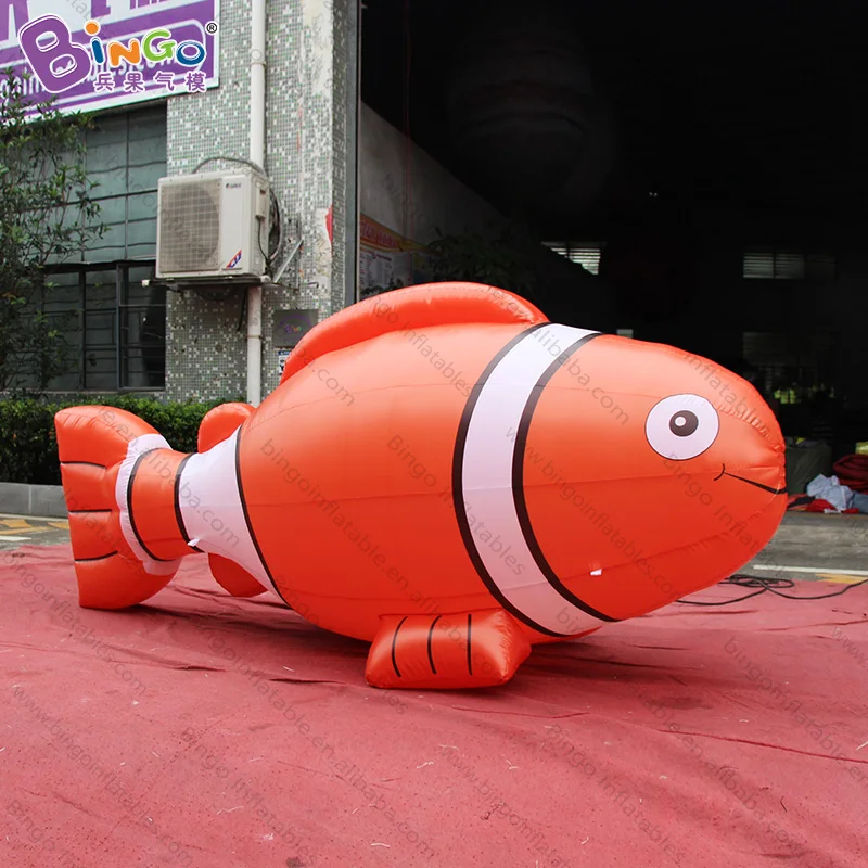Free Shipping 3 Meters Inflatable Clown Fish For Decoration / Cartoon ...
