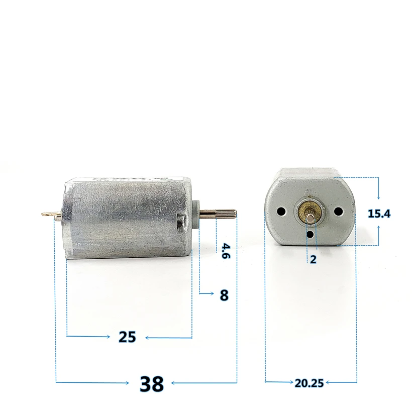 Vadonatúj Fk-130Rh 3V 6V 9V 12V 130 Dc Motoros Tengelyű Szénkefe Motor ...