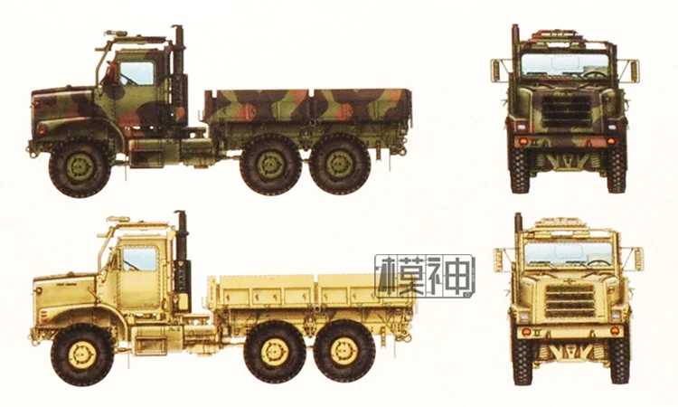 Modern Military Transport Truck