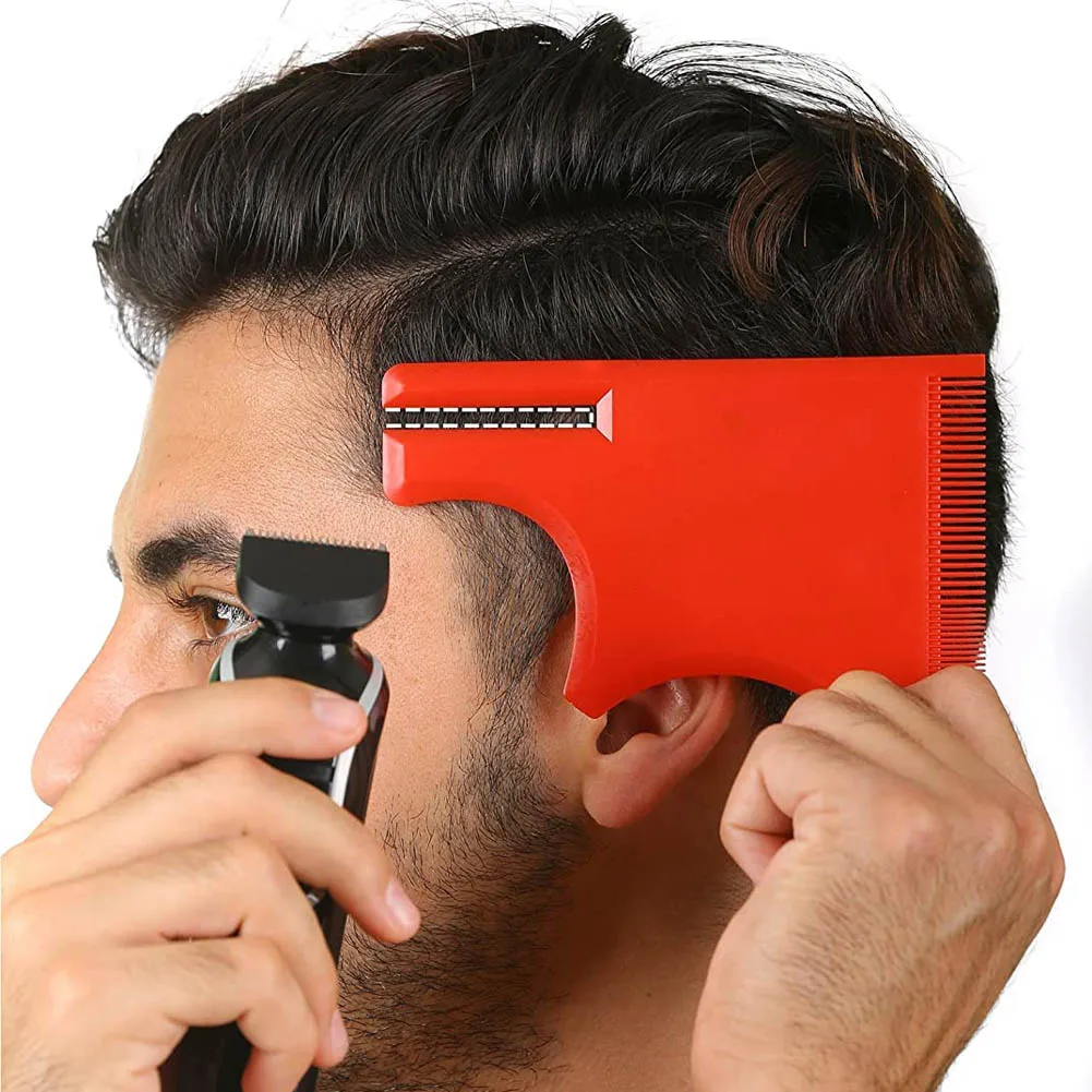 Haircut Tool Multi-Curve Hairline Template Stencil For Men Barber ...