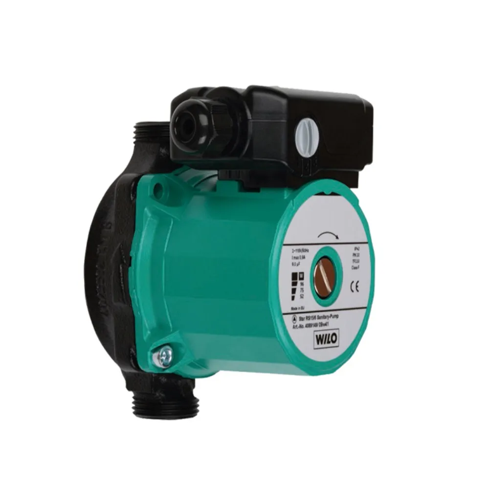 WILO RS15/6 Pump Solar water Heater Circulation Pump 2.5m3/h Fluid Temp ...