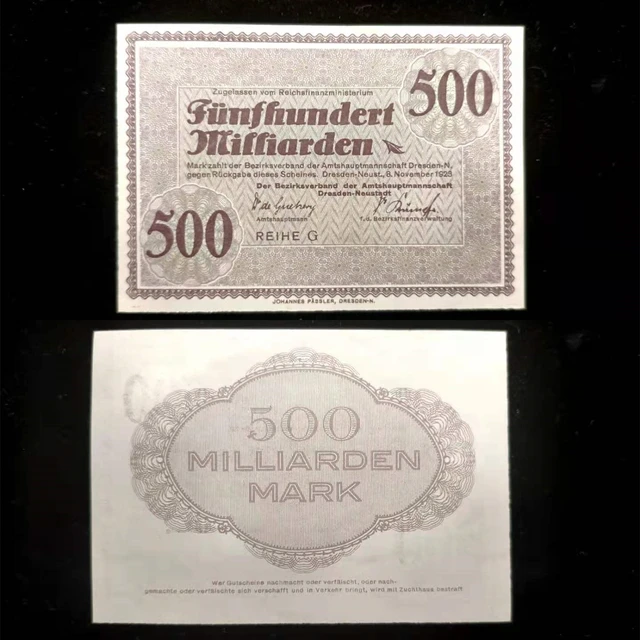 German Paper Money Value