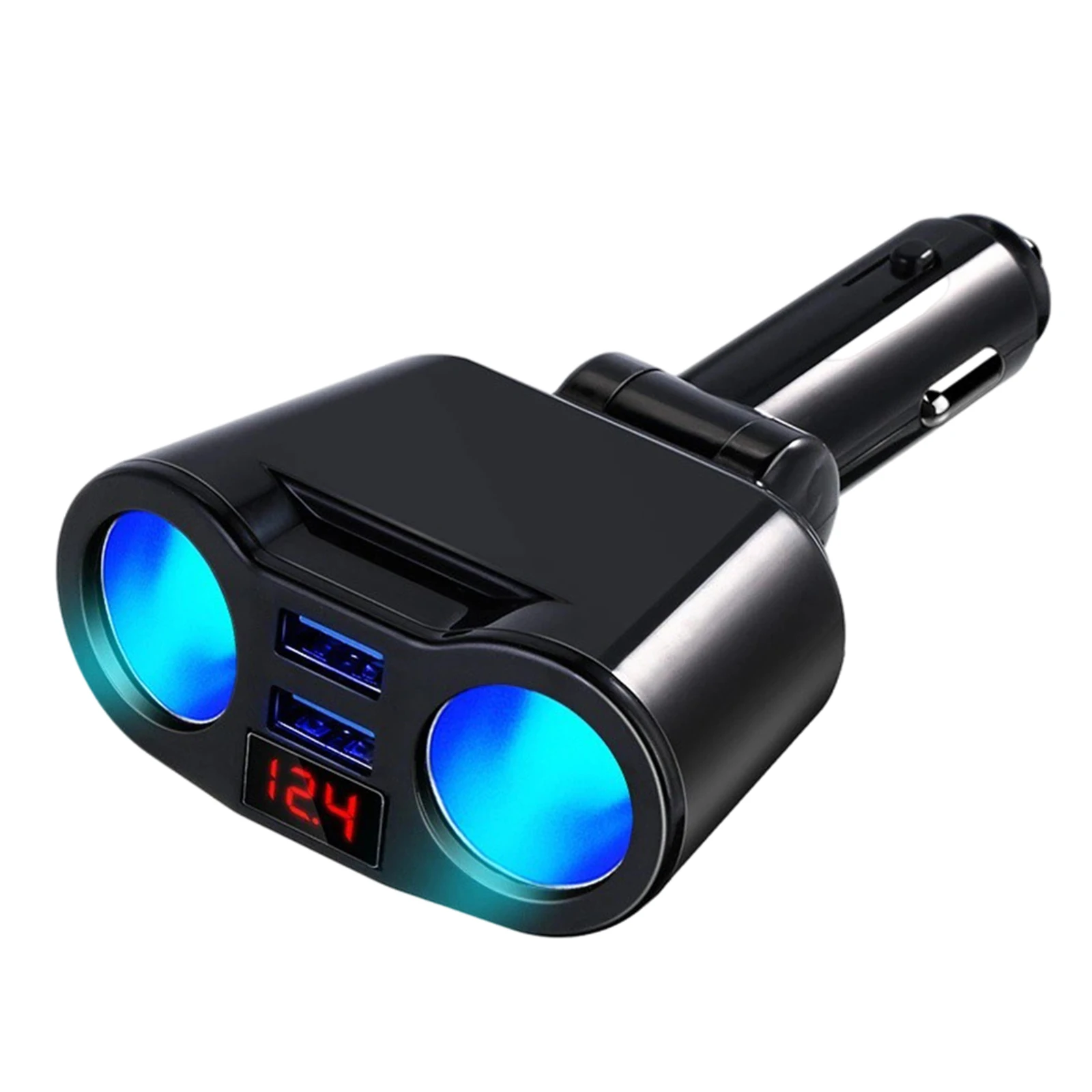 Adaptador de encendedor de cigarrillos para Interior del vehículo, divisor de enchufe de 5V 3.1A ...