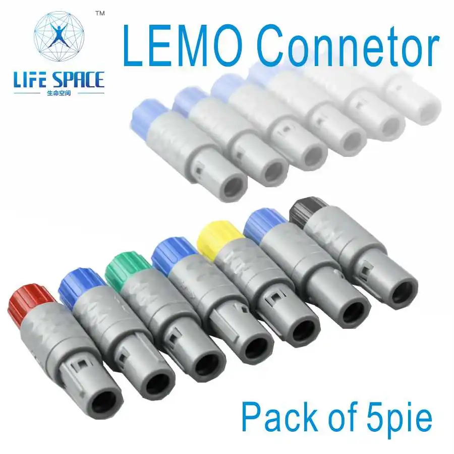 Standard Lemon Connector 5in Medical Connector 5pcs Packing Lemo5-1 ...