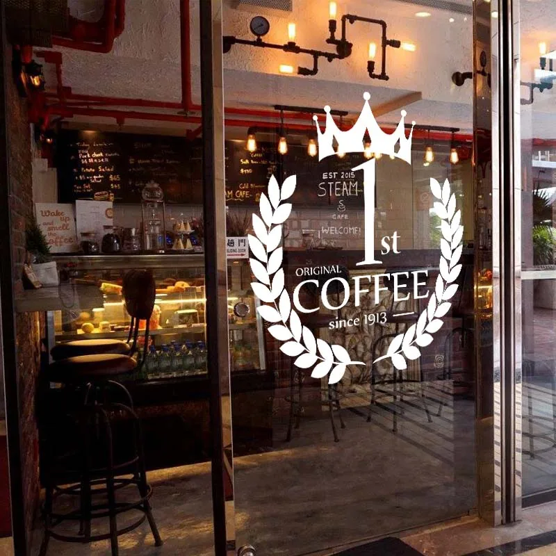 Coffee Shop Interior Window