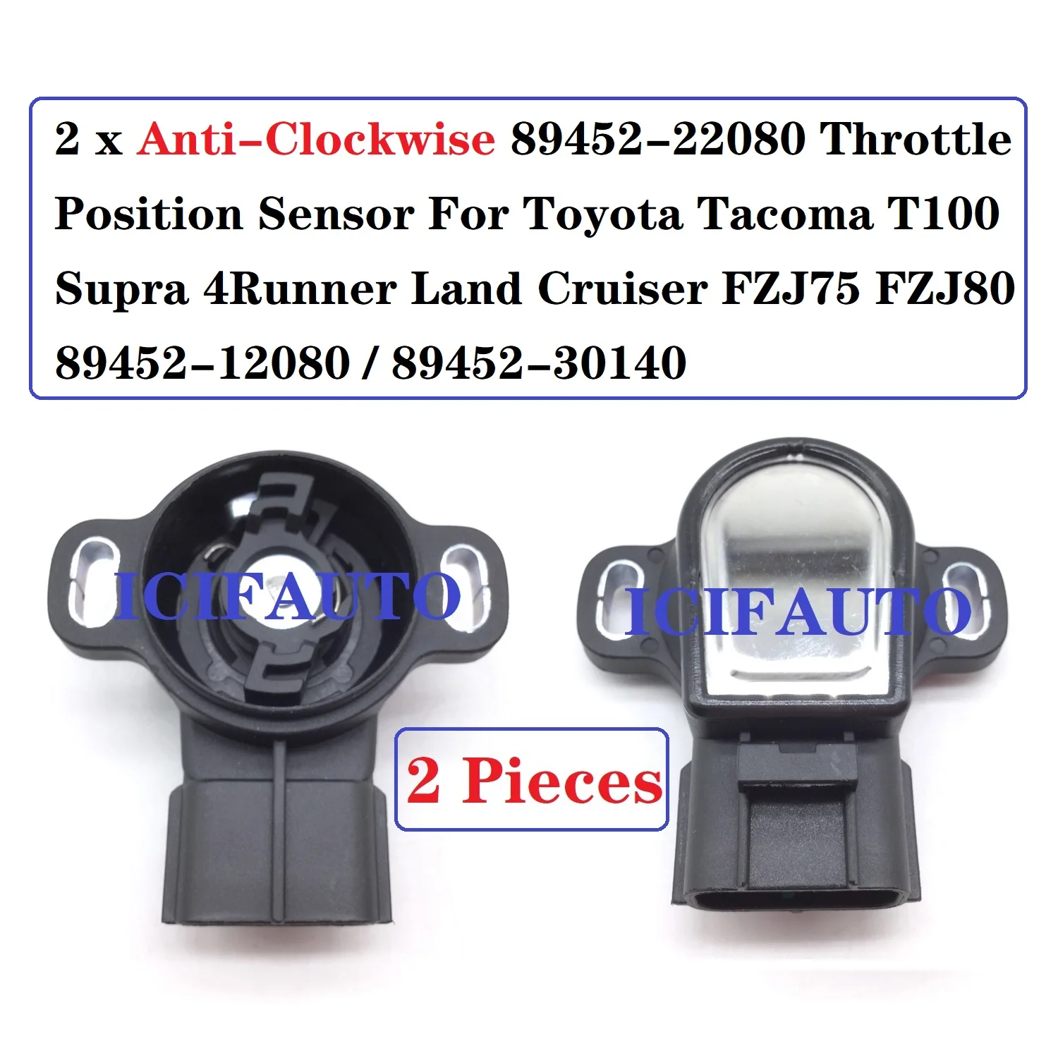 89452 22080 Throttle Position Sensor For Toyota Tacoma T100 Supra ...