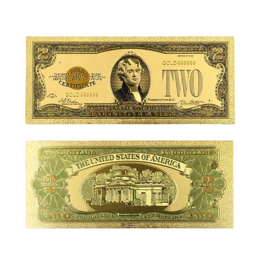 Newest 1928 Yeae Colorful Usa Banknote Gold 1 Dollars Bill Gold Foil Newest 1928 Yeae Colorful Usa Banknote Gold 1 Dollars Bill Gold Foil