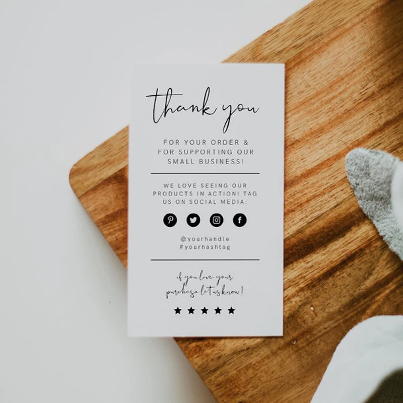 packaging cards thank you cards shipping supplies small business cards ...