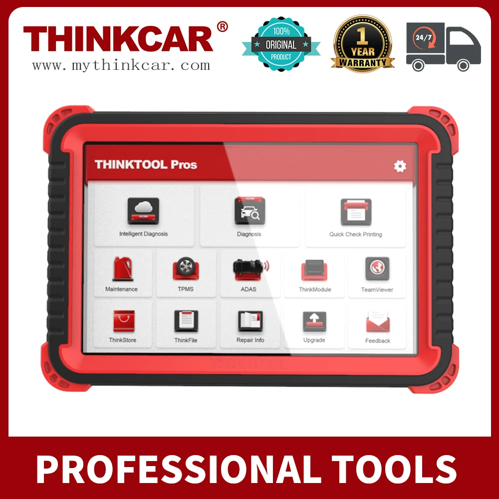 THINKCAR THINKTOOL Pros Professional Car diagnostic Tools Universal ...