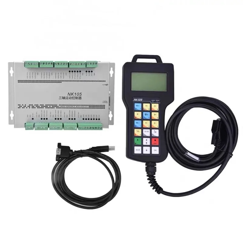 CNC Router Weihong NK105 G2ระบบควบคุม3แกนNcstudio DSP Remote Controller ...