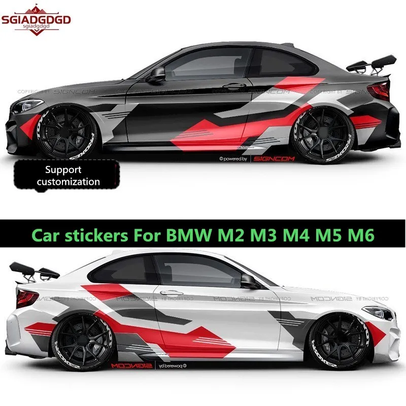 Car-stickers-For-BMW-M2-M3-M4-M5-M6-body-decoration-fashion-sports ...