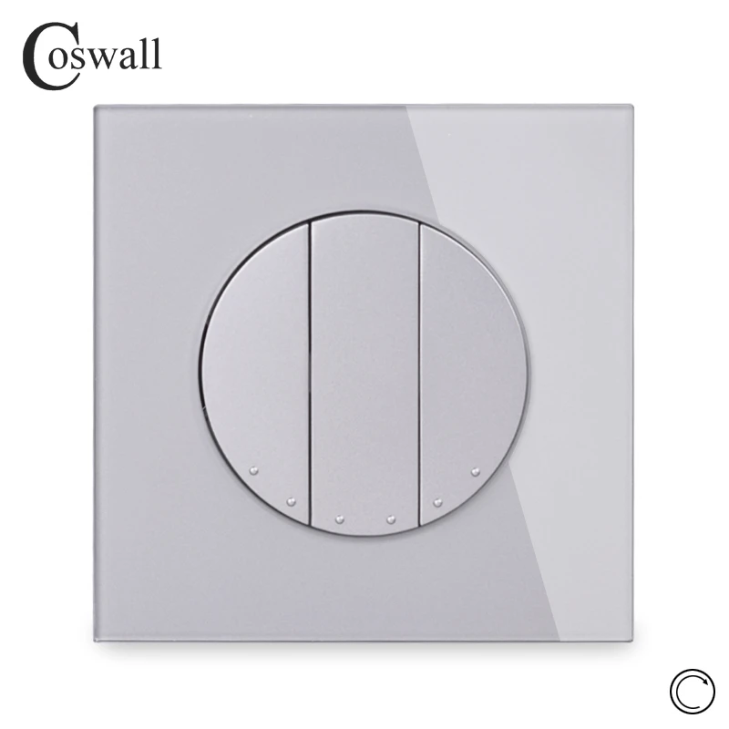 Grey Contact Button
