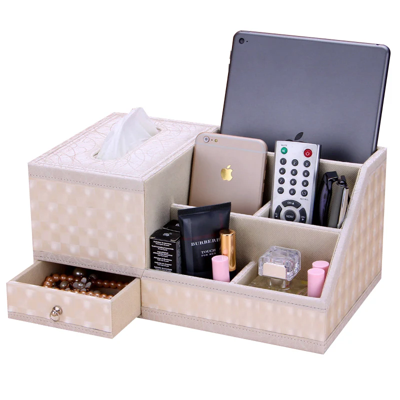 Leather Storage Box Remote | Storage Box Remote Control | Box Remote ...