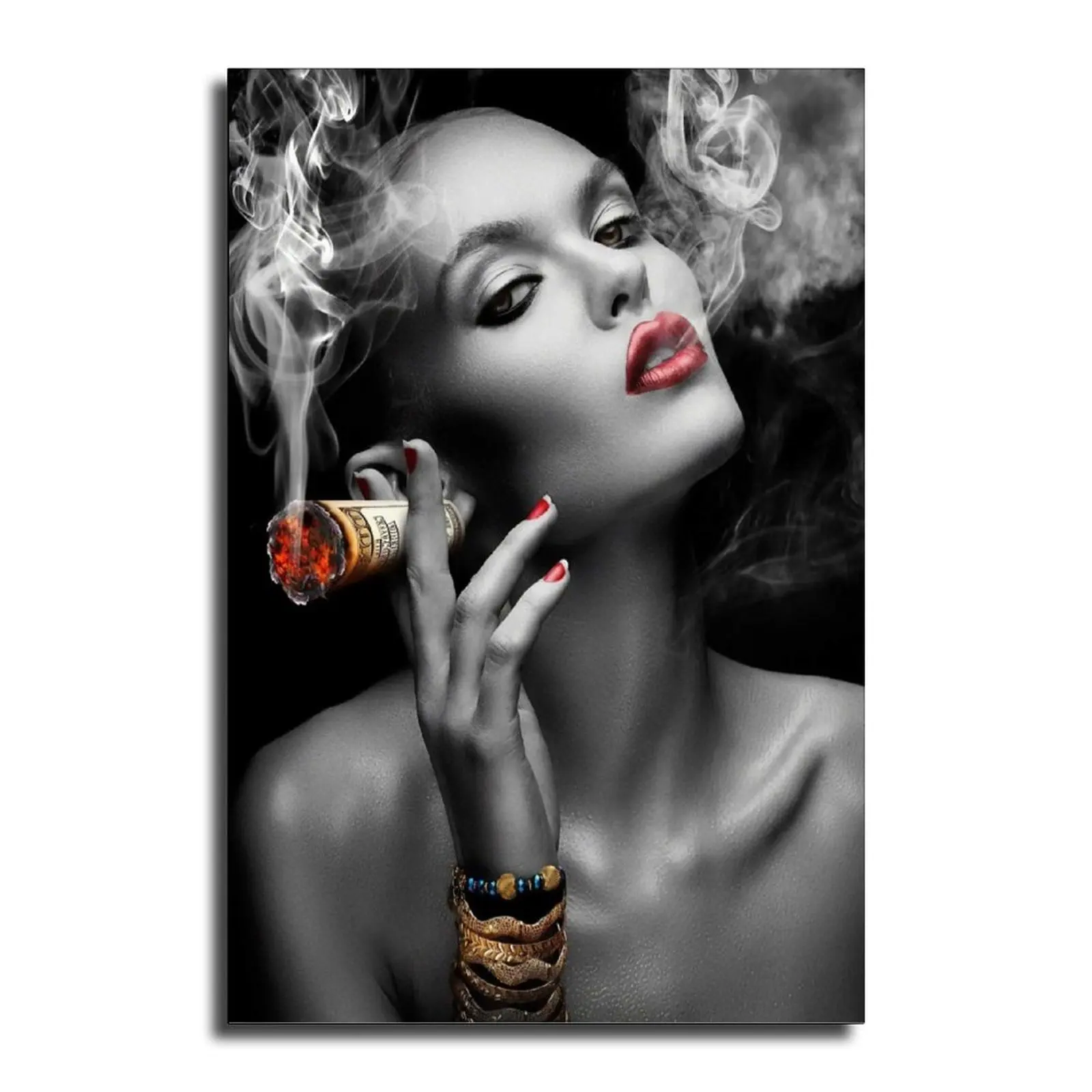 Lips Smoking Photography