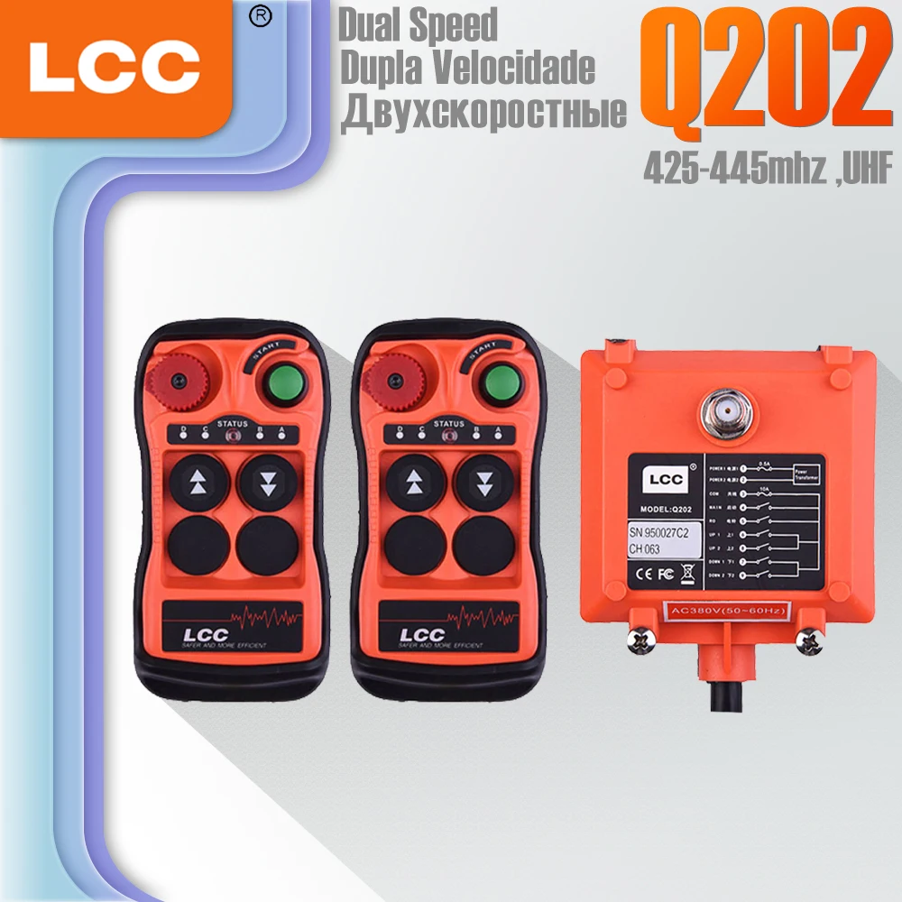 LCC-Q202-Dual-Speed-Buttons-Crane-Remote-Control-Industrial-Wireless ...