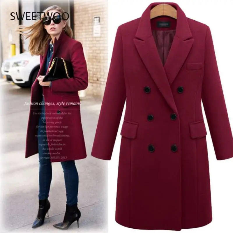 Autumn-and-Winter-Coat-Women-s-Fashion-Casual-Solid-Color-Long-Jacket ...