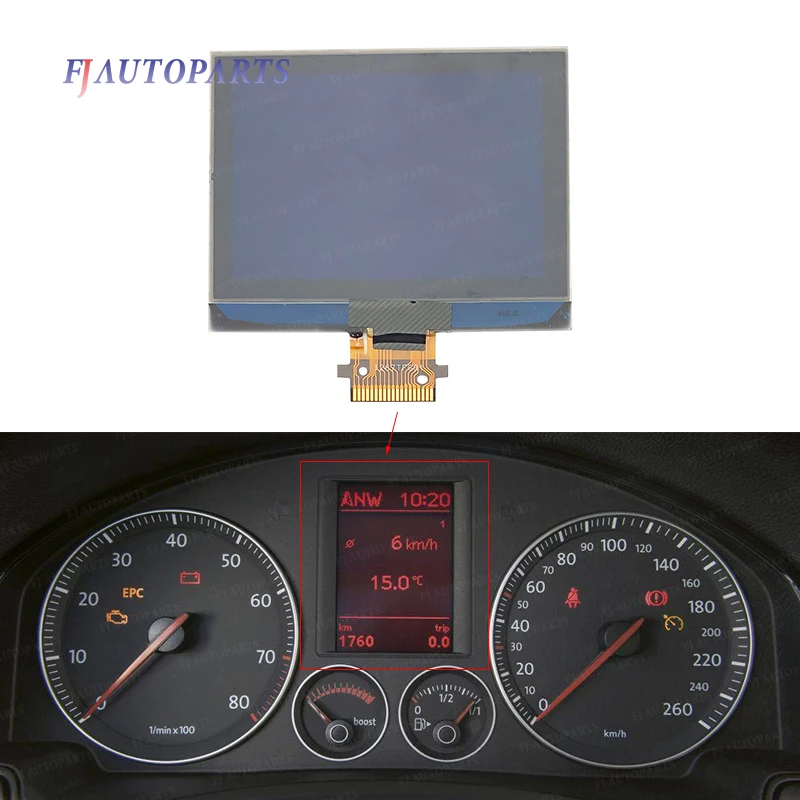 Quadro-strumenti-schermo-LCD-Display-a-grandezza-naturale-per-VW-Golf-V ...
