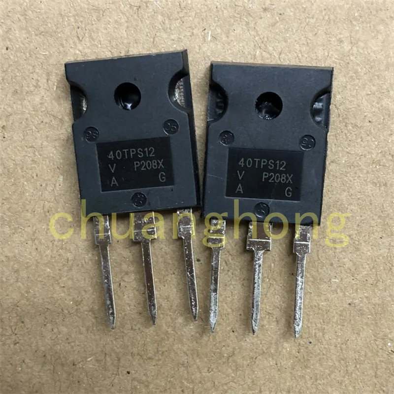 Transistor tiristor unidireccional, paquete Original nuevo, 40TPS12 40A 1200V a 247, 40TPS12A, 1 ...