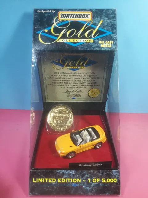Rare Vintage Matchbox Gold Collection Toyota Supra Turbo Die-cast Toy ...