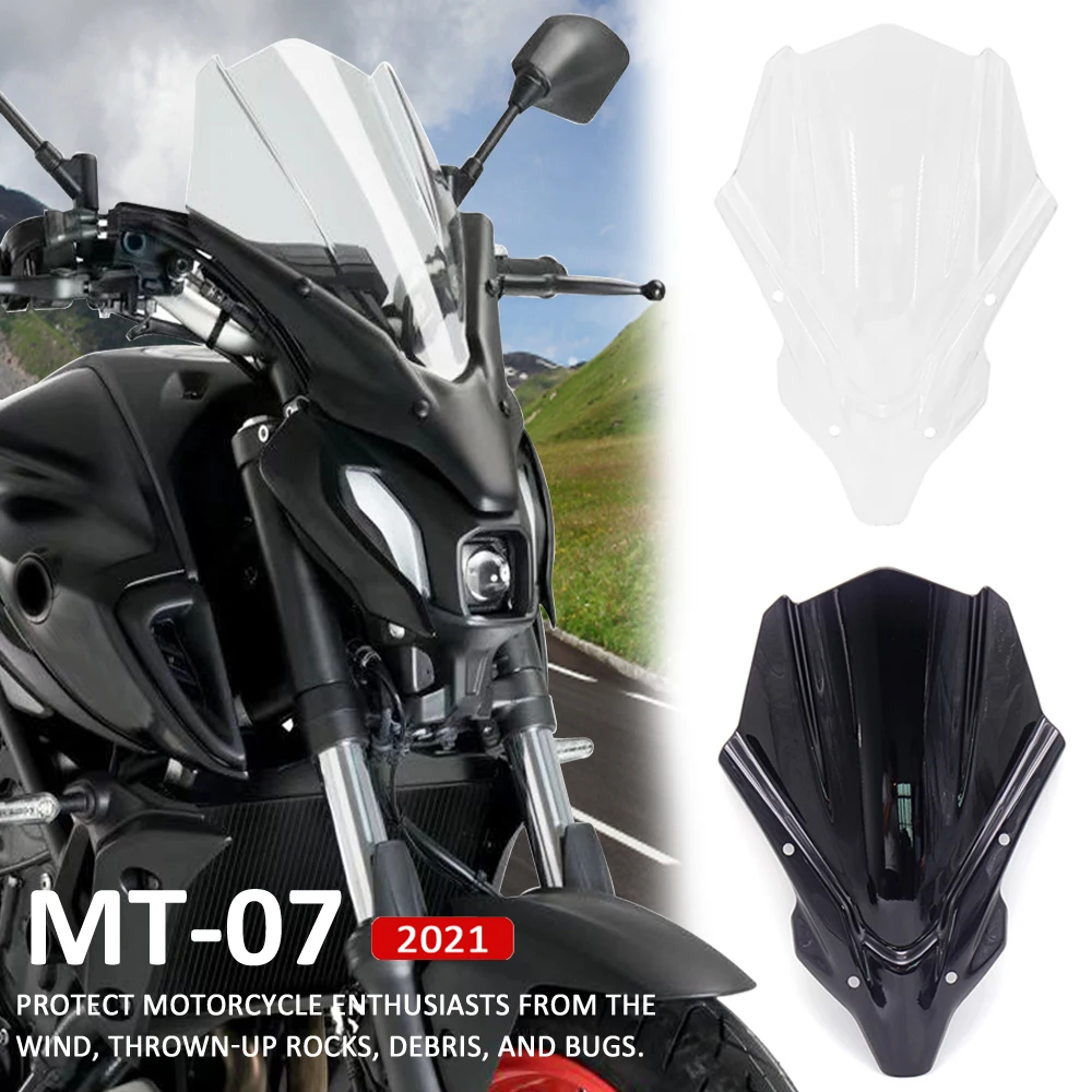 New-Motorcycle-Parts-Windshield-WindScreen-Front-Screen-Deflectore-For ...