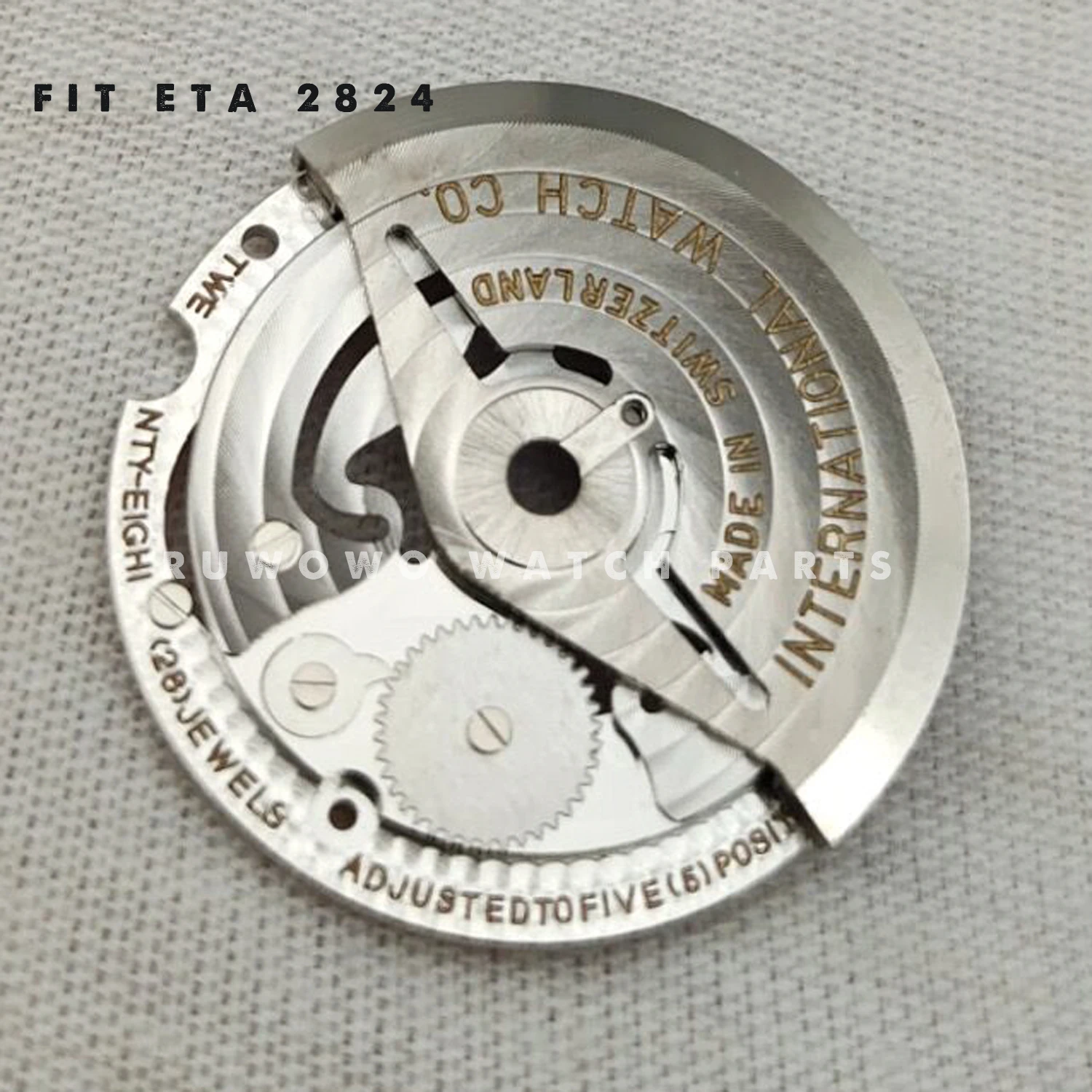 Replace Eta 2824 St 2130 Movement Parts Splint Balancing Weight ...