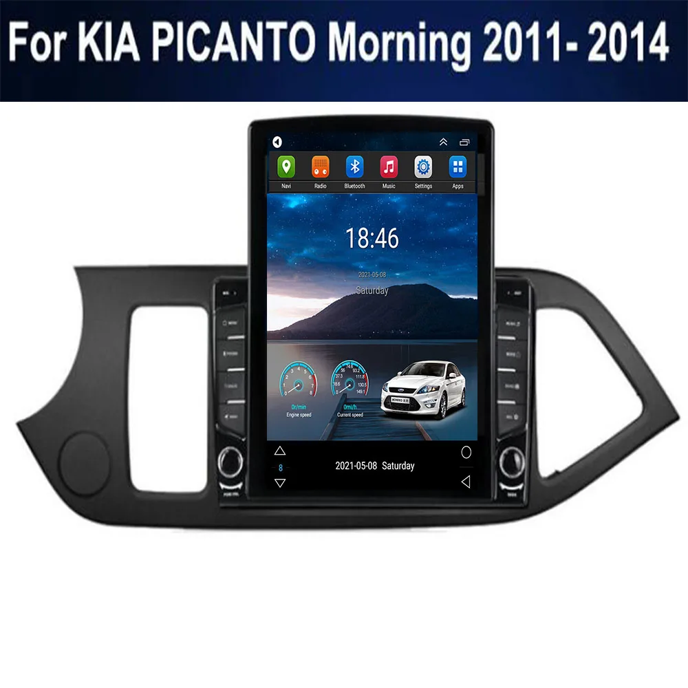 Radio con gps para coche, reproductor Multimedia con android, 2.5D, IPS, DSP, WiFi, SIM, estéreo ...