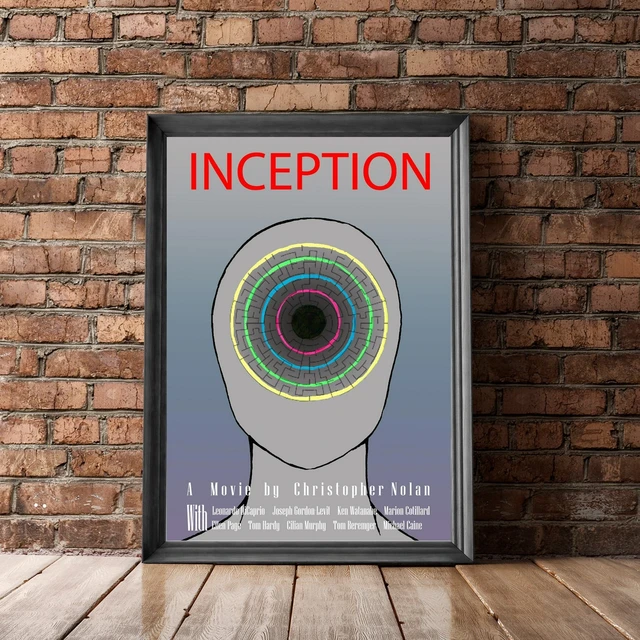 Minimalist Movie Posters Inception