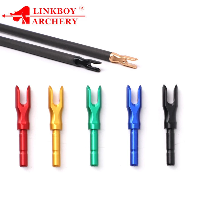Aluminum Alloy Bow Accessories | Aluminum Alloy Nock Pin Nock - 6pcs ...