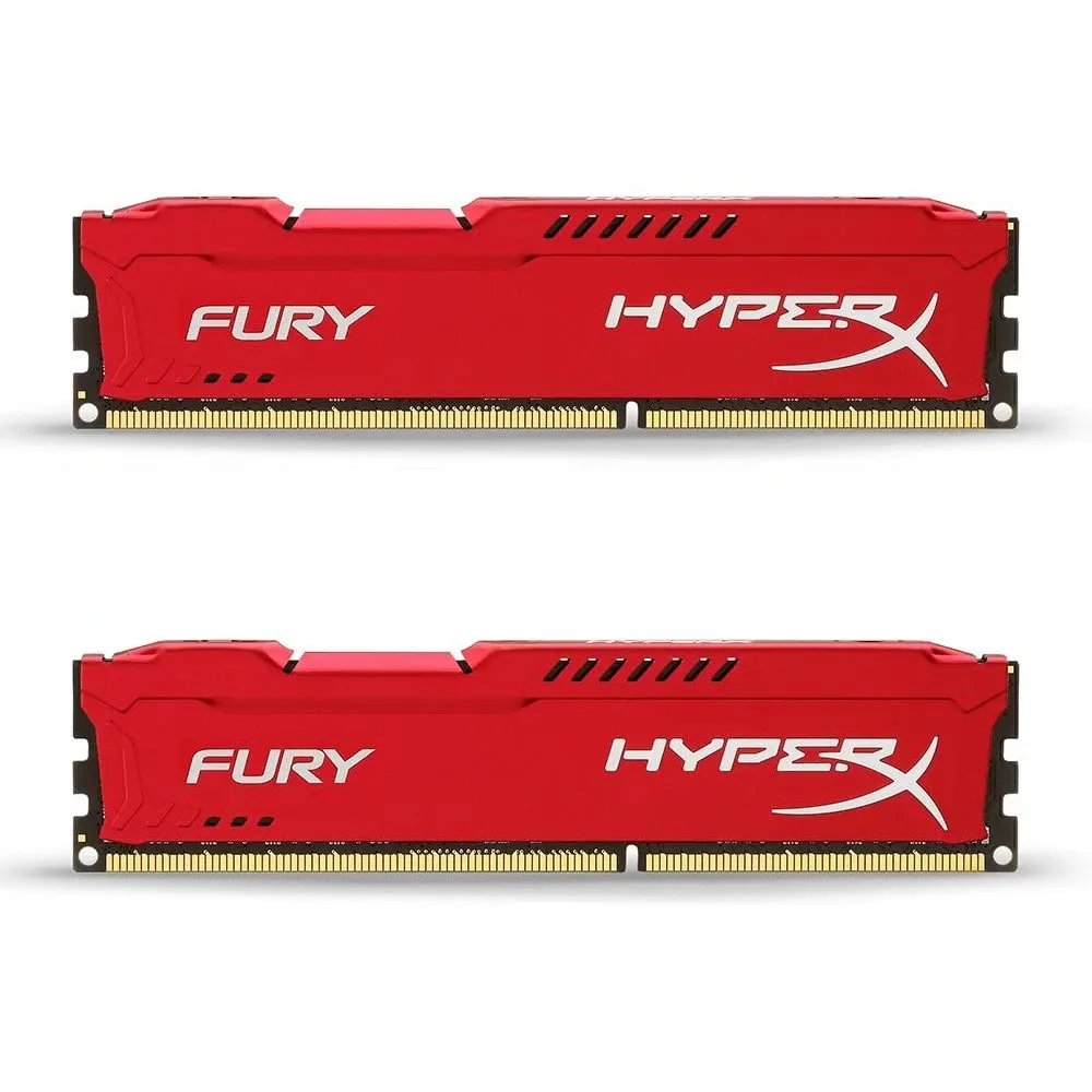 NEW Kingston Hyperx Fury DDR3L DDR3 8GB 1866MHz 1600MHz 1333MHz Desktop ...