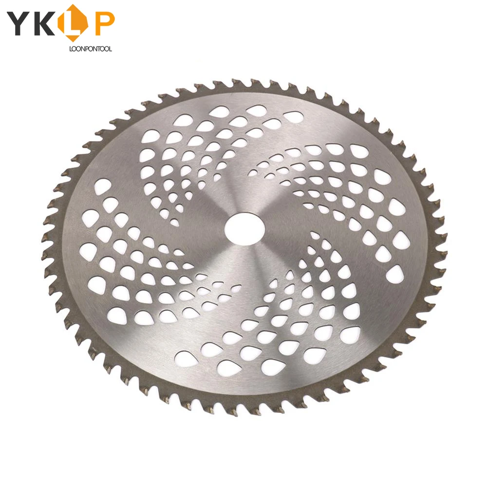 255mm Brush Cutter Trimmer Blades 40/60/80T Carbide Tip Blade for ...