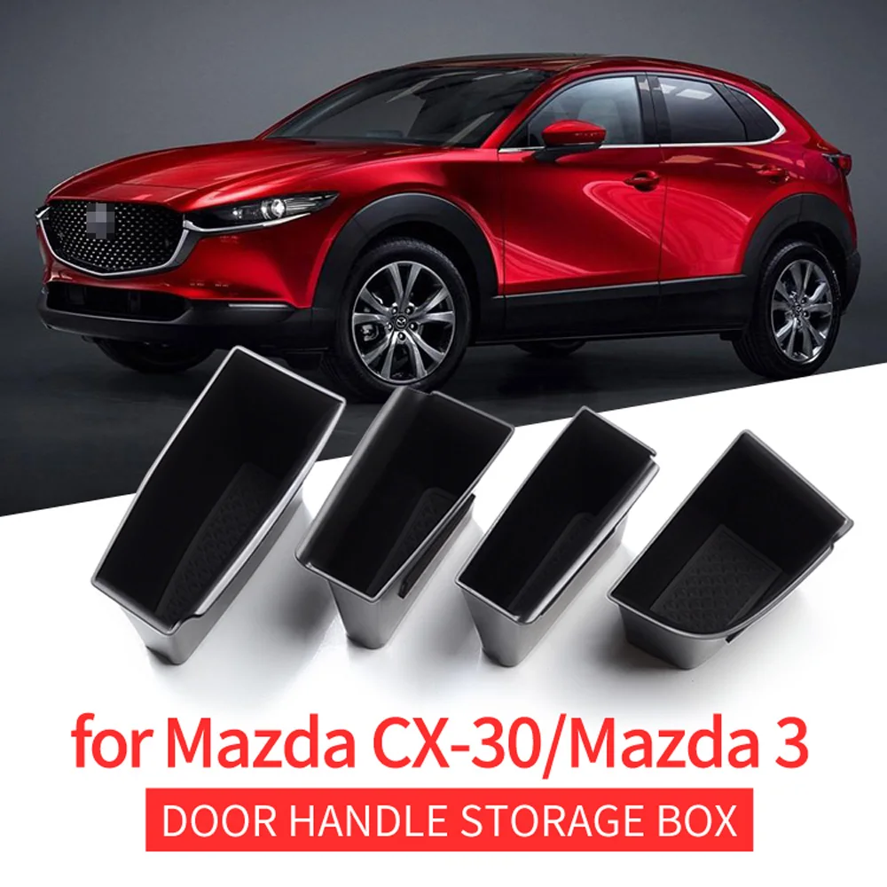 Car-Side-Door-Handle-Storage-Box-For-Mazda-3-CX-30-2019-2020-Tray ...