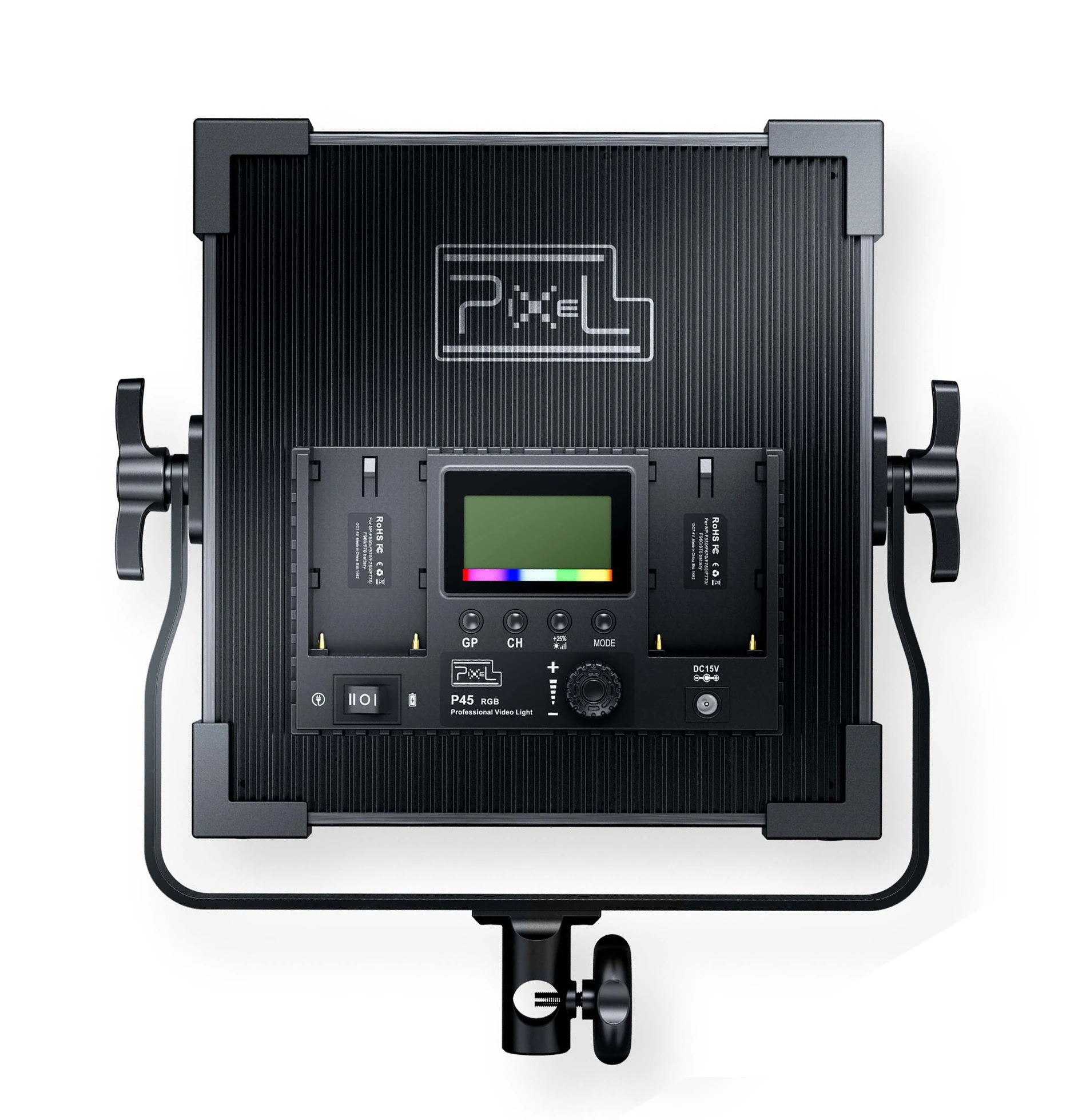 Pixel P45 Rgb Led Video Camera Studio/movie/live Interview Light 2600 ...