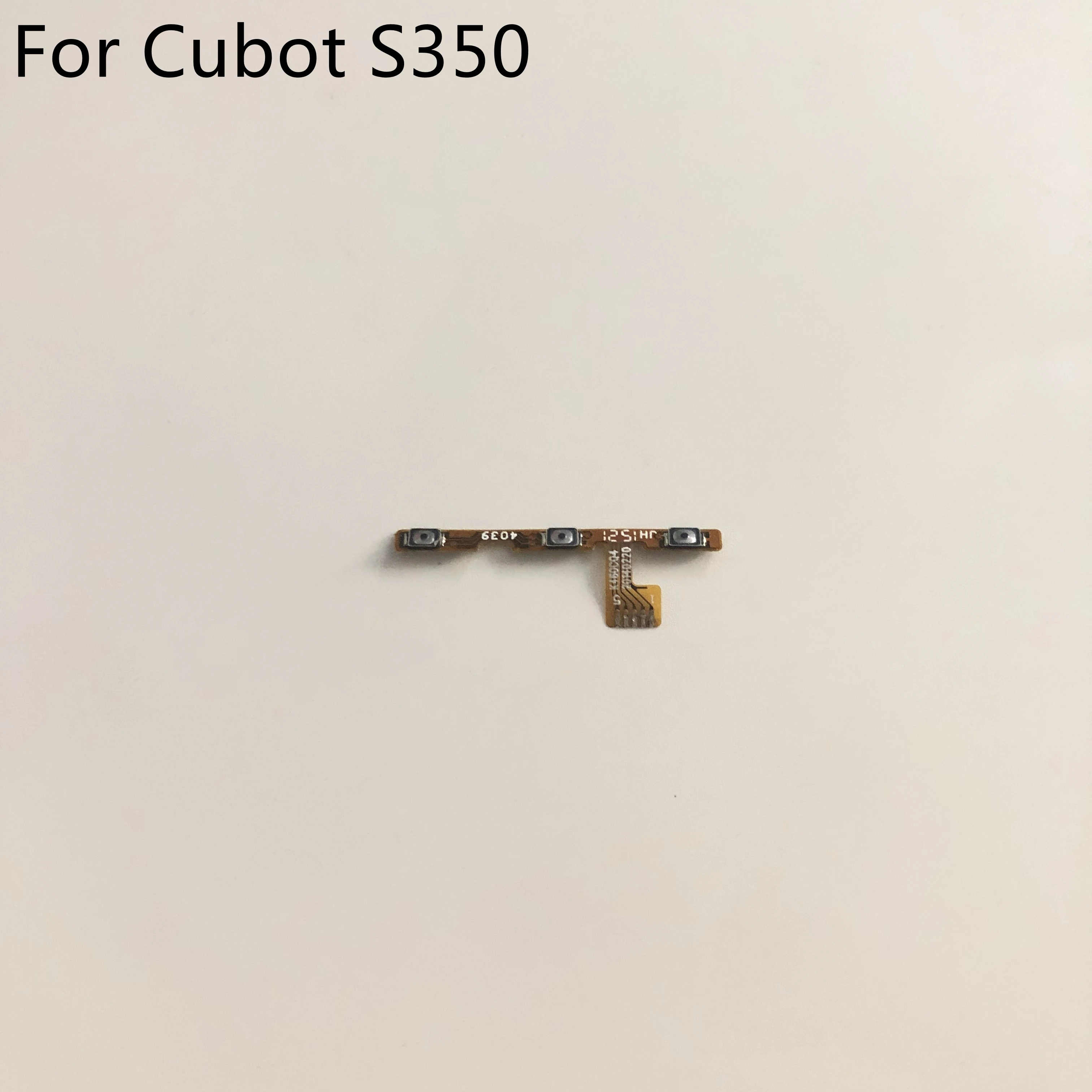 Cubot S350 utiliza botón de encendido y apagado + Cable flexible de ...